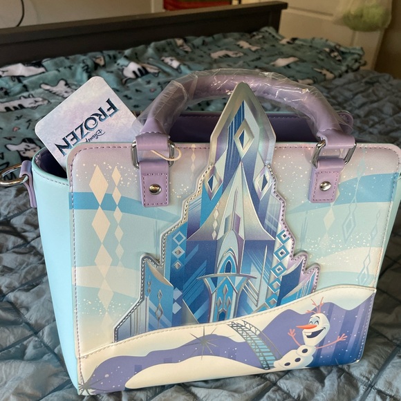 Loungefly | Bags | Loungefly Disney Frozen Elsa Olaf Anna Kristoff ...